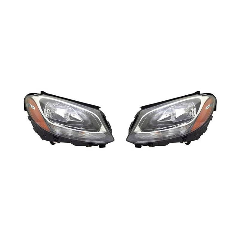 New Headlight Pair Fits Mercedes Benz C300 2015-2016 Mb2503220 205-906 ...