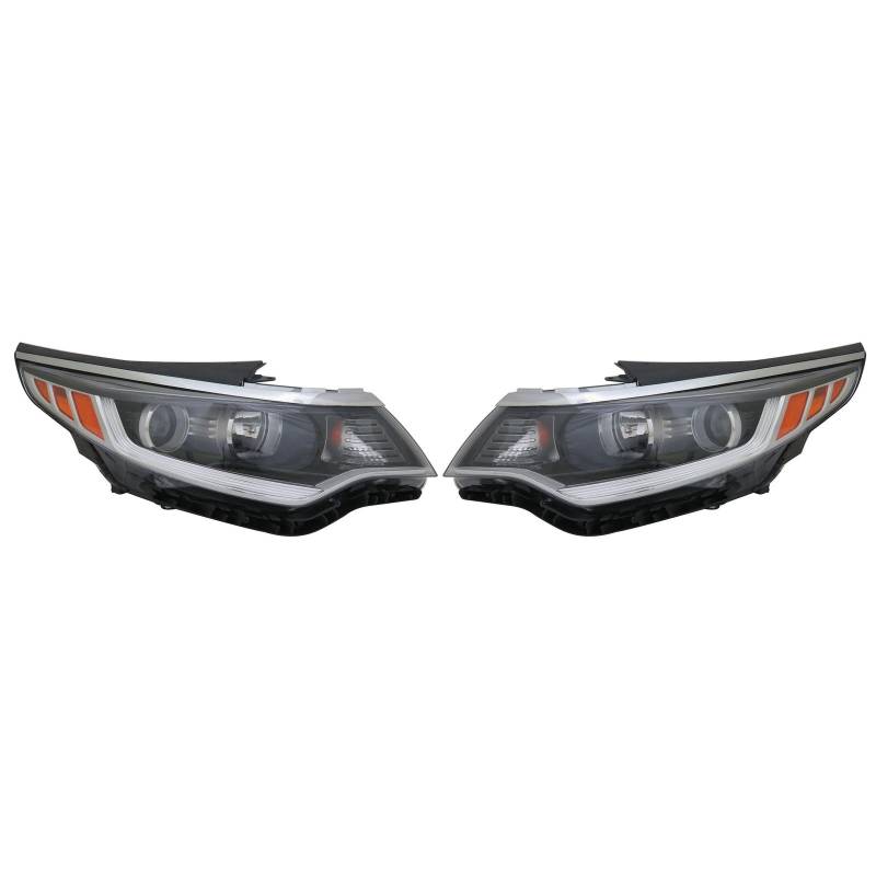 New Pair Of Head Lights Fits Kia Optima 2016 2017 2018 92101-D5000 ...