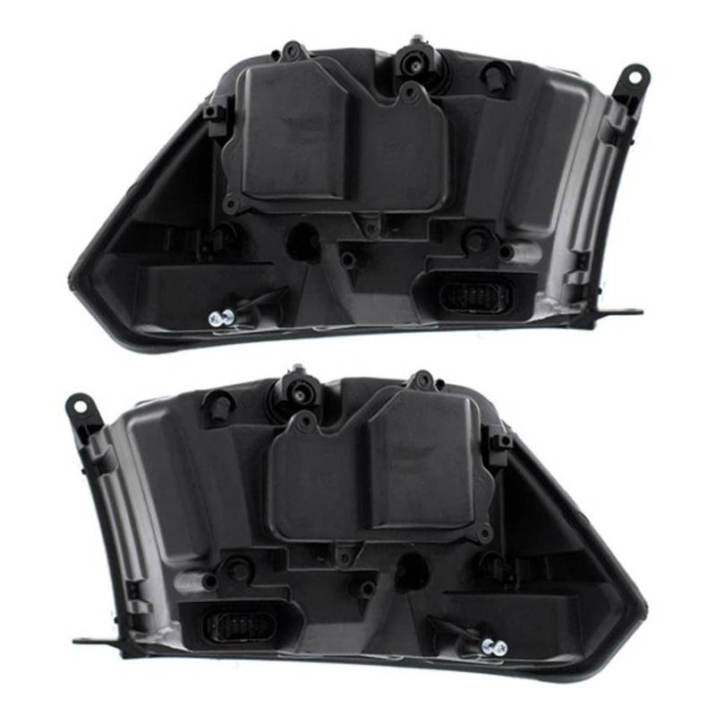 New Pair Of Halogen Headlight Compatible With Ram 1500 Crew Cab Pickup ...