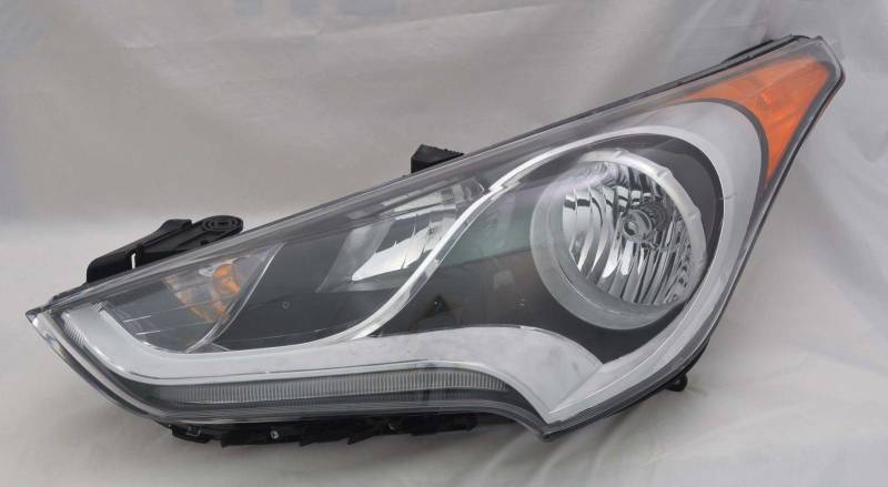 New Left Side Headlight Assembly Fits 2012-2015 Hyundai Veloster 92101 ...