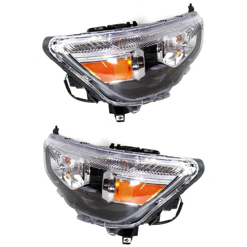 New Pair Of Headlights Compatible With Mitsubishi Outlander Sport Se ...