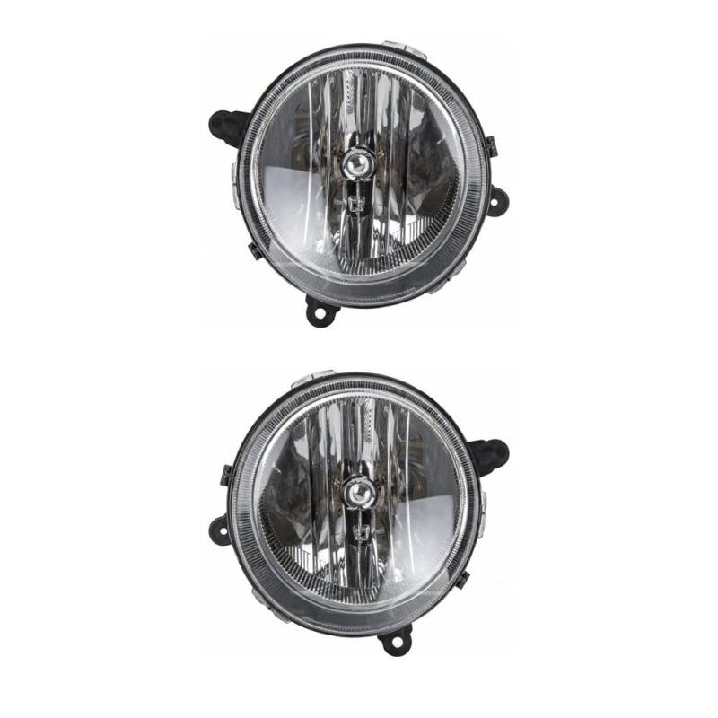 New Pair Of Halogen Headlights Compatible With Jeep Patriot Latitude ...