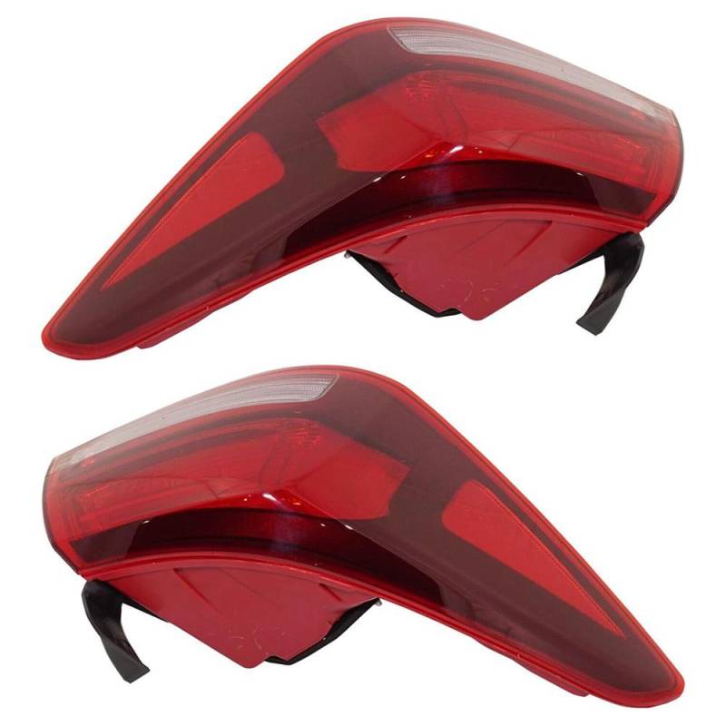 New Halogen Outer Pair Tail Lights Compatible With Kia Rio S 1.6L 2018 ...