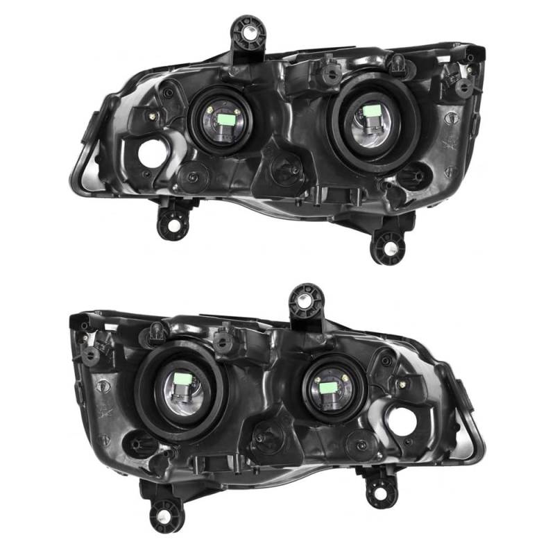 New Pair Of Halogen Headlights Compatible With Chrysler Town & Country ...