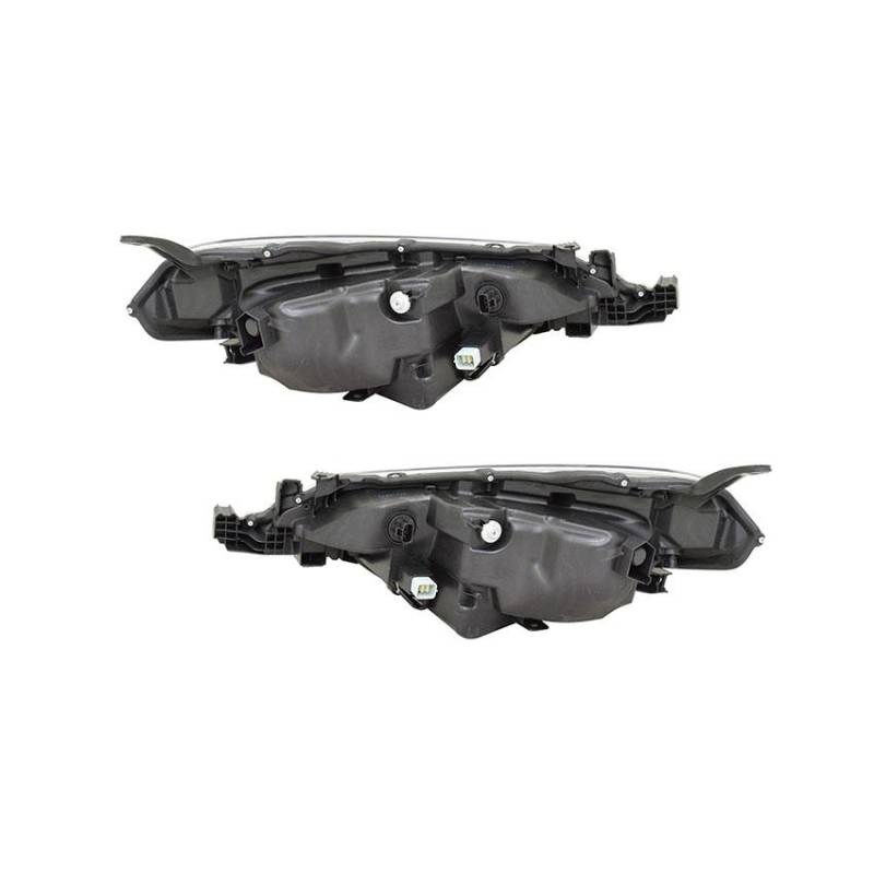 New Headlight Pair Fits Toyota Corolla Le 2017-19 Led Bulb To2503249 ...
