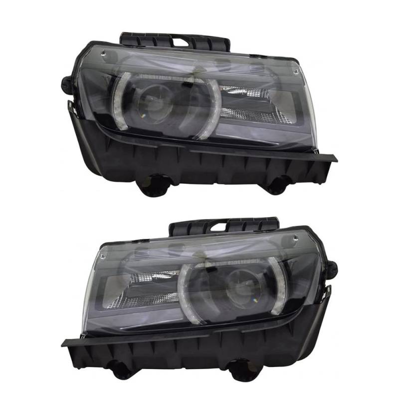 New Pair Of Headlights Compatible With Chevrolet Camaro Ss Convertible ...