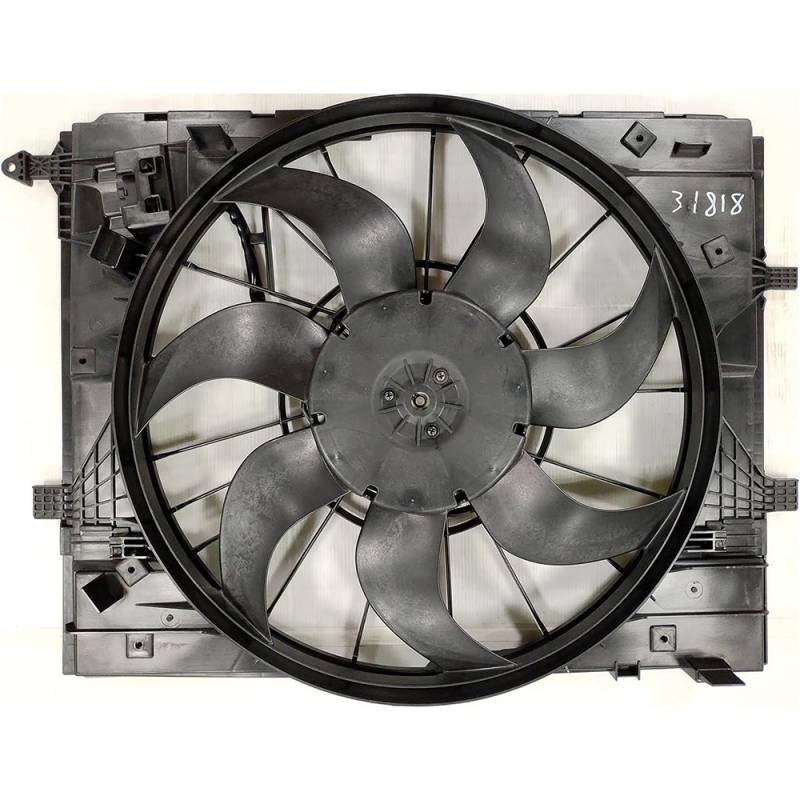 New Dual Radiator And Condenser Fan Compatible With Mercedes-Benz E300 ...
