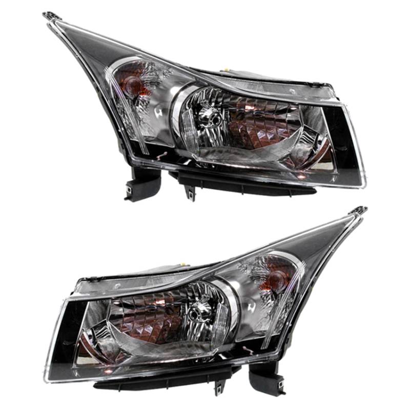 New Pair Of Headlight Compatible With Chevrolet Cruze Ls Sedan 2011 ...