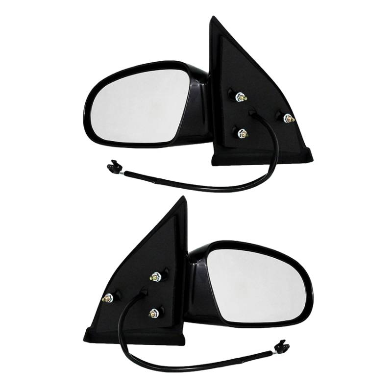 New Pair Of Door Mirrors Fits Saturn Sw2 Base 96-01 21170590 Gm1320207 ...