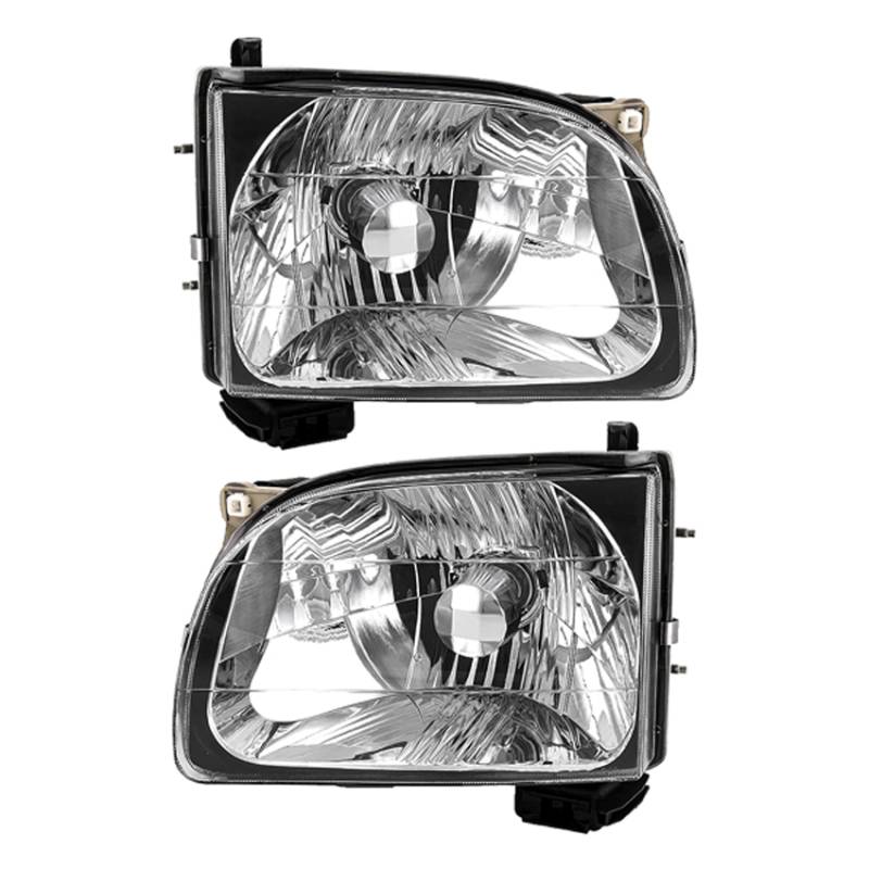 New Pair Of Halogen Headlights Compatible With Toyota Tacoma Pre Runner ...