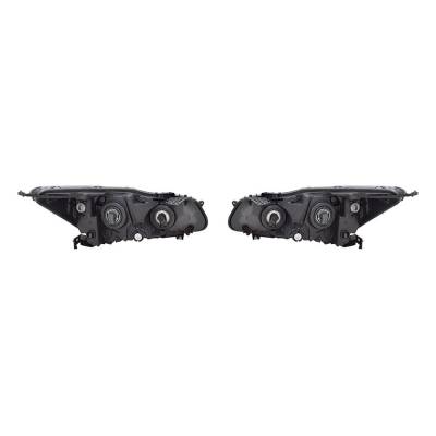 New Pair Of Head Lights Compatible With Honda Accord Lx 2016-2017 ...